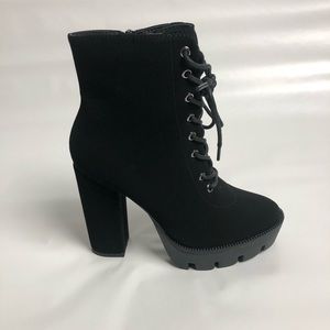 TOP Moda | Shoes | New Michi Patent Chunky Heel Boots | Poshmark